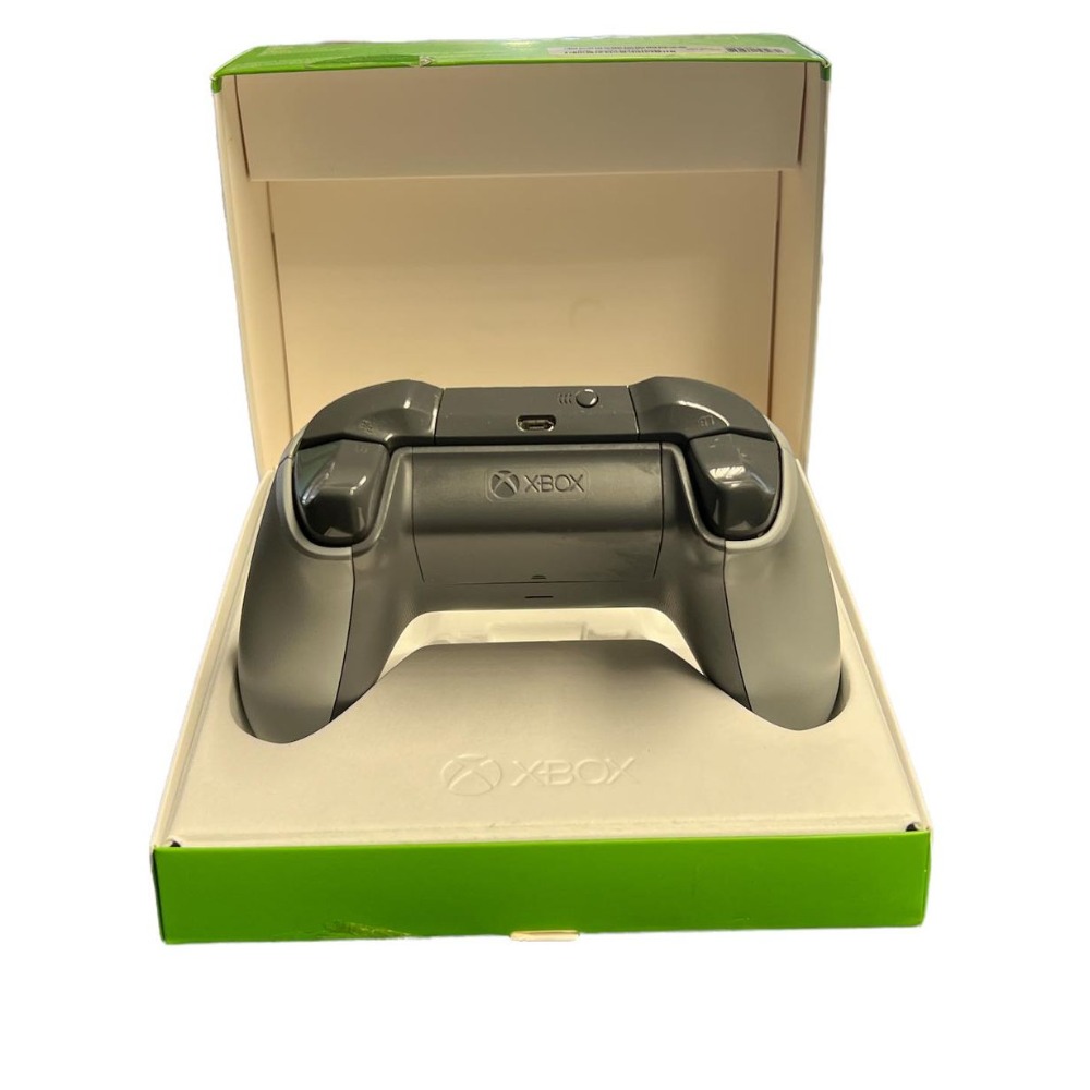 Pre-owned Microsoft Xbox One Wireless Controller - Grey/Green - Own4Less